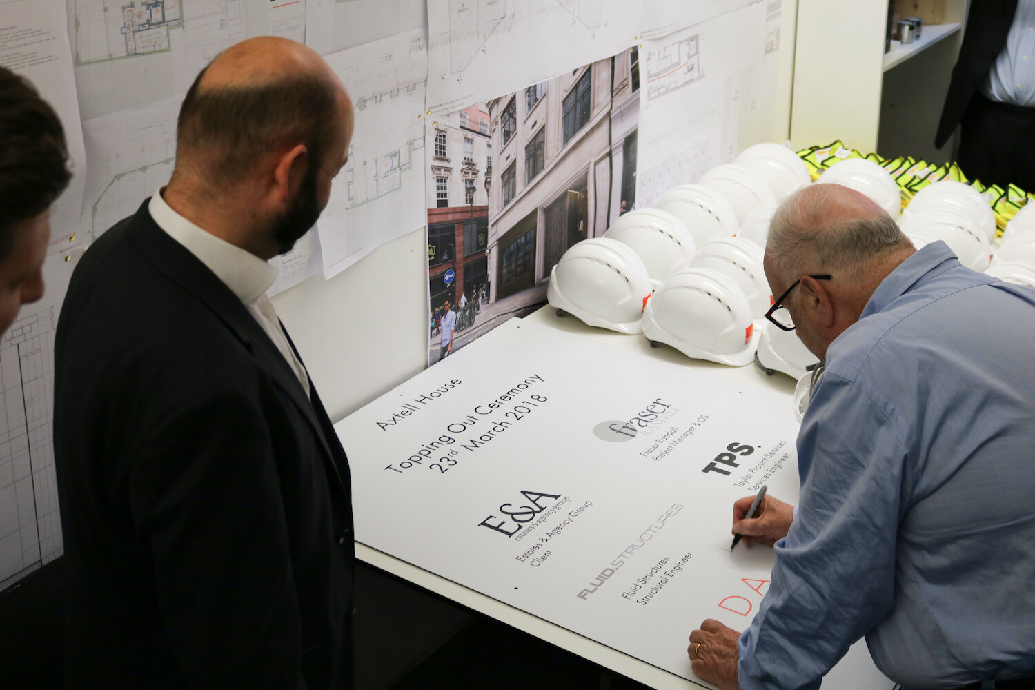 Major milestone for the Axtell House Team – RED Construction Group